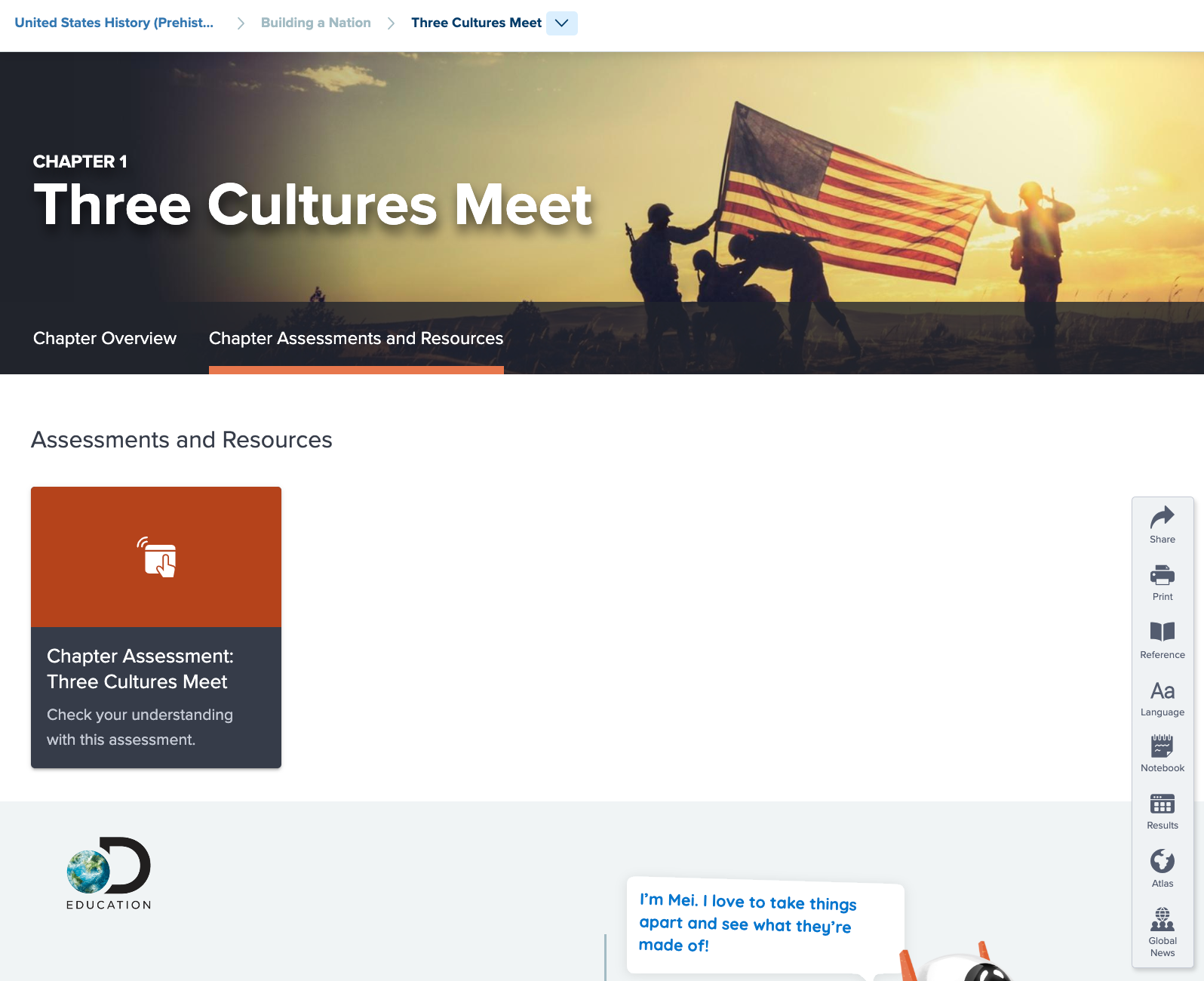 Social Studies Techbook Dashboards – Discovery Education Help Center