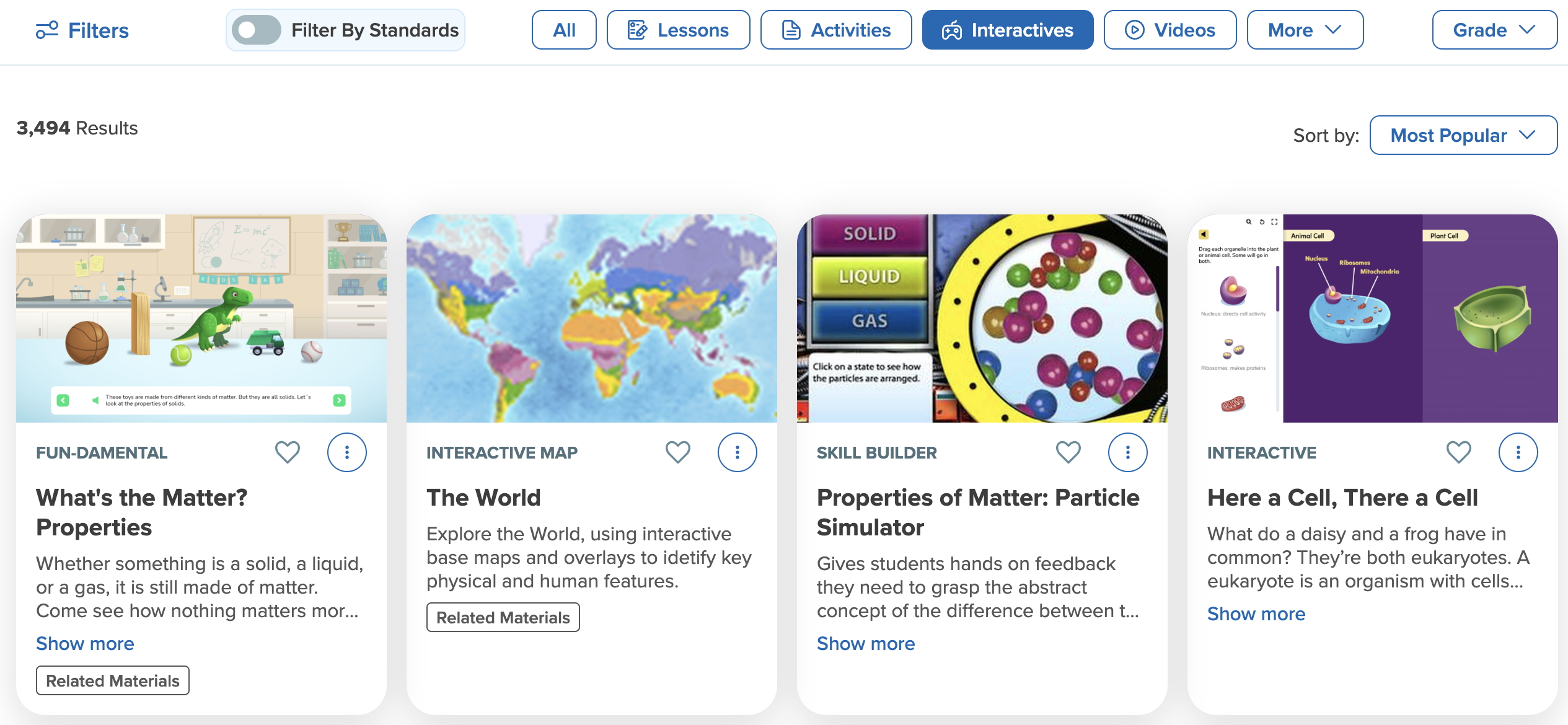 Game-like Interactives and Immersive Resources – Discovery Education ...