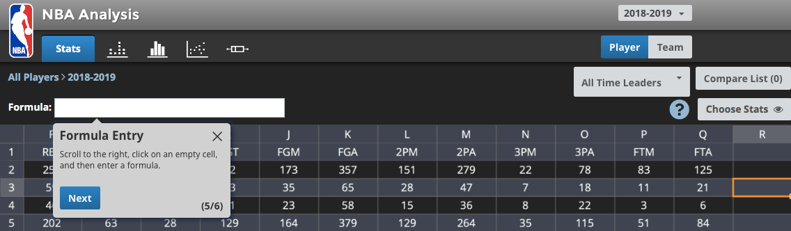NBA Analysis Tool – Discovery Education Help Center