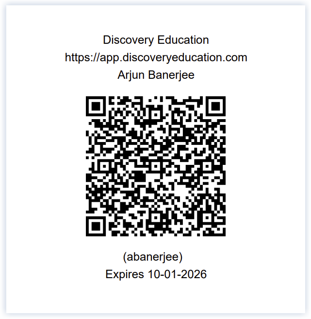 QR Code Student Logins – Discovery Education Help Center